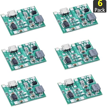 Amazon.com: Onyehn 10Pcs 5V Boost Step Up Power Supply Module Lithium ...