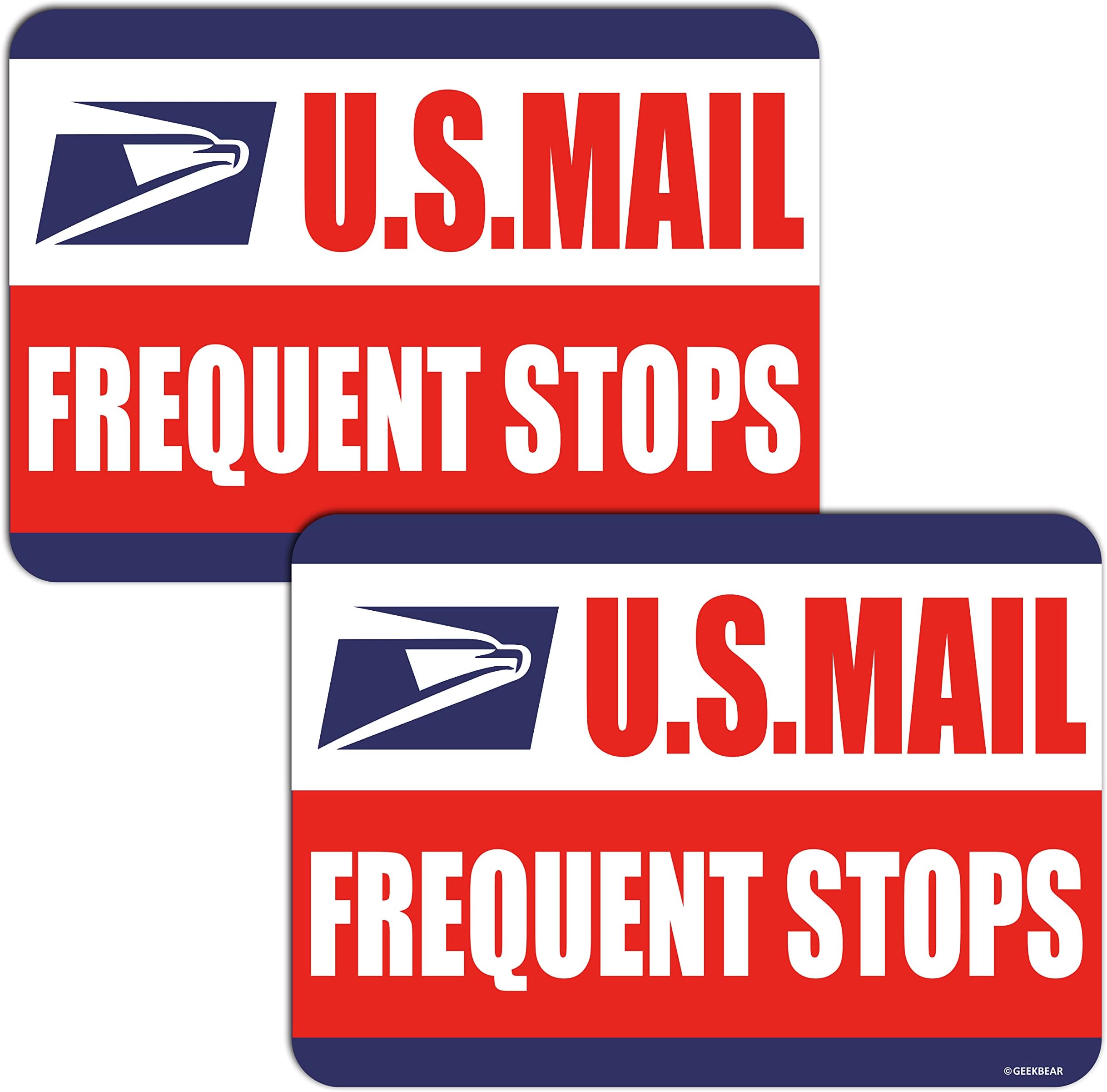 Amazon.com: Mail Delivery Magnetic Sign Rural Carrier Magnet 4 Piece ...