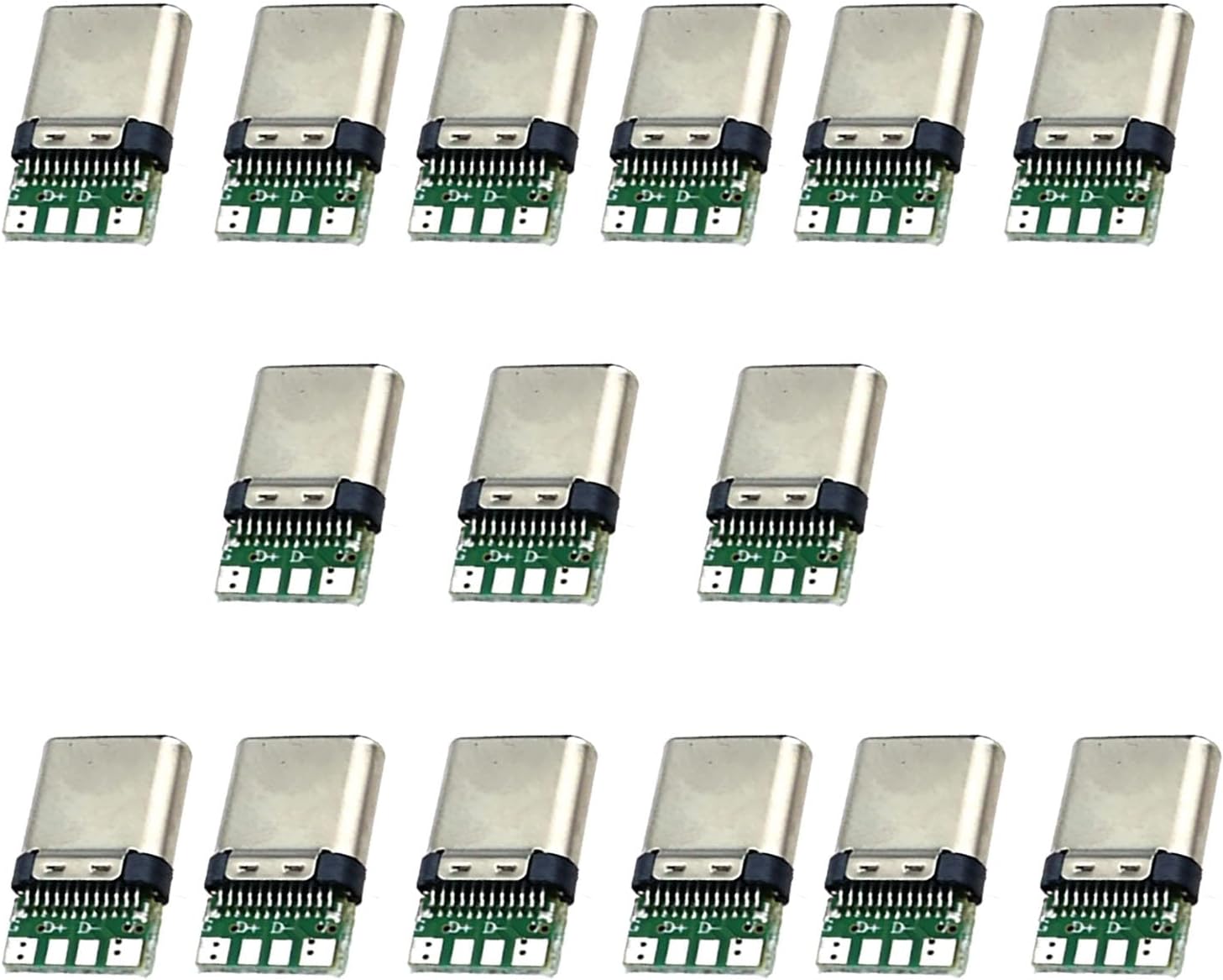 Amazon.com: Sopepoyie 25PCS USB 3.1 Type C Connector Female PCB Board ...