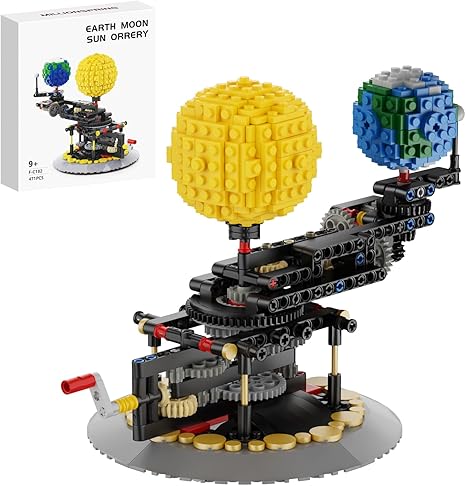 Amazon.com: Solar System Earth Moon Sun Orrery Model, Solar System ...