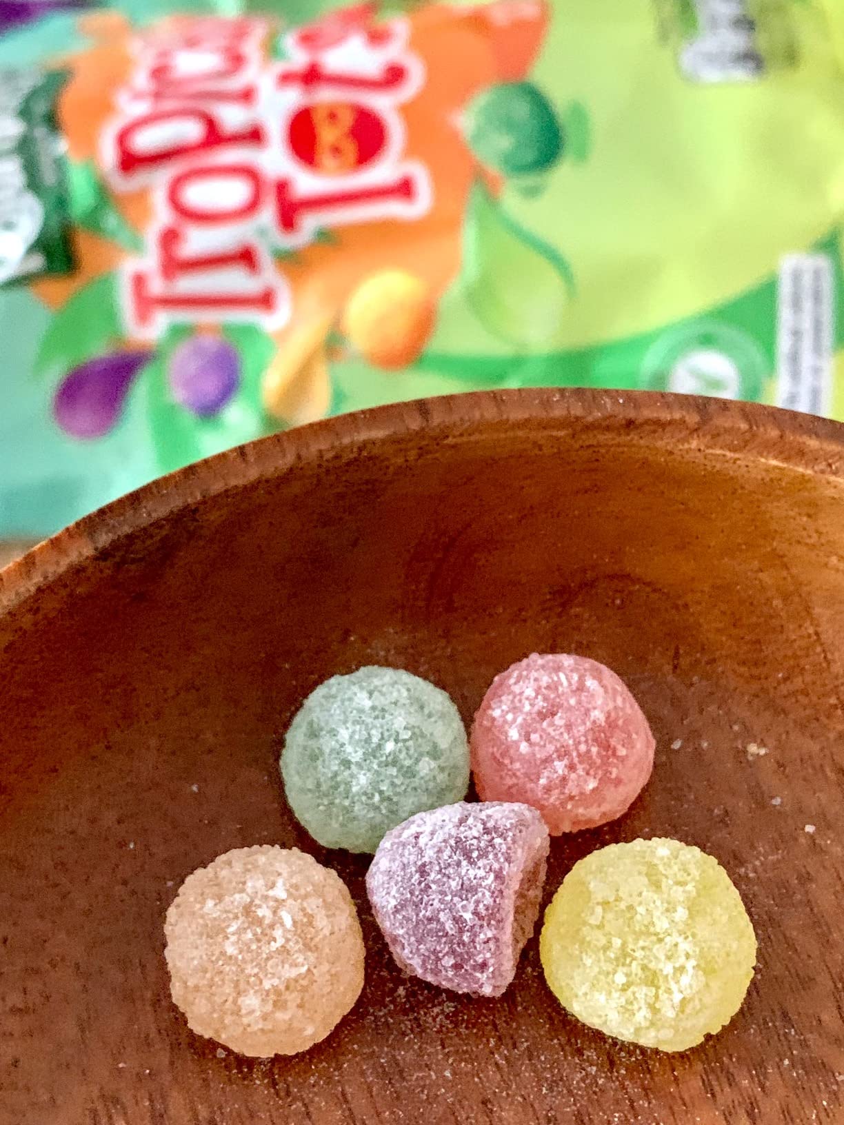 Rowntree's Tropical Tots Vegan Friendly Sweets Sharing Bag 140g ...