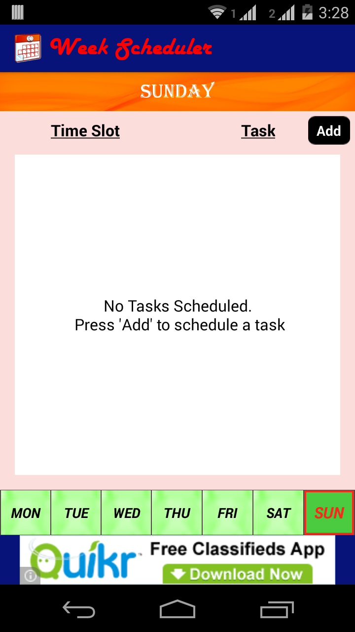 Week Scheduler - App on Amazon Appstore
