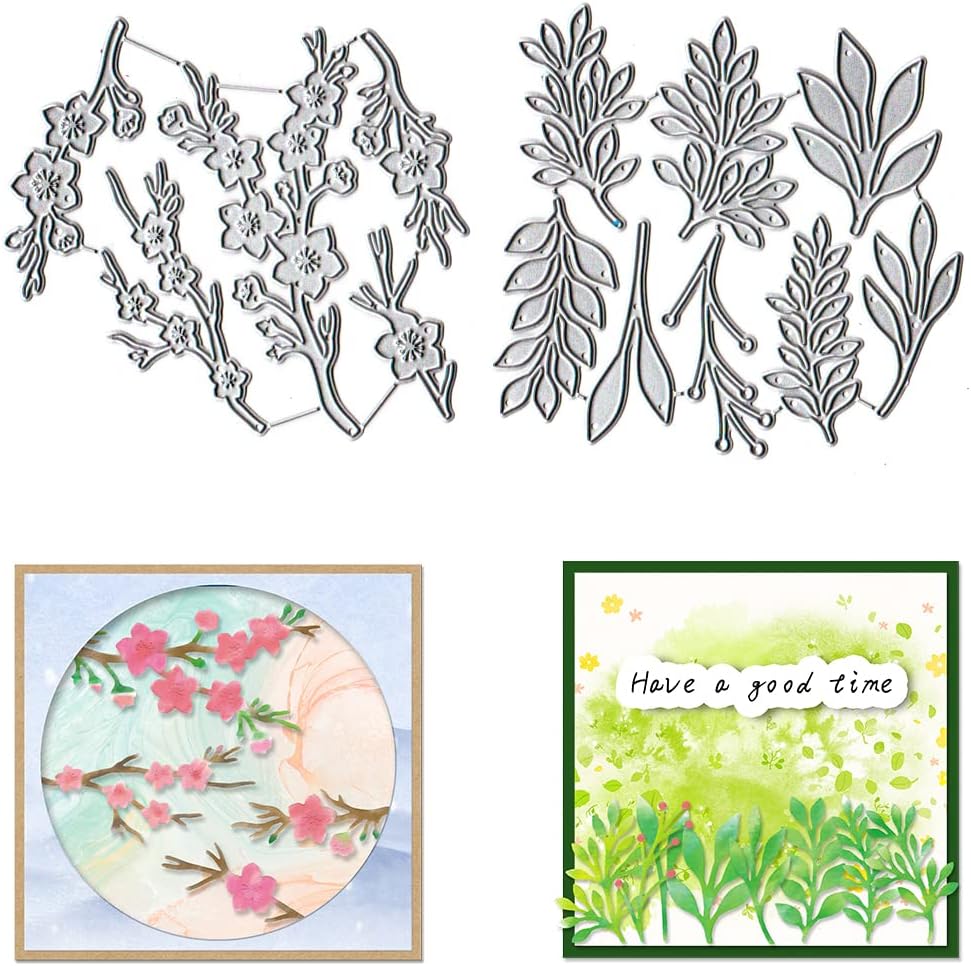 Amazon.com: cobee Flower Metal Cutting Dies, 11PCS 3D Flower Die Cuts ...
