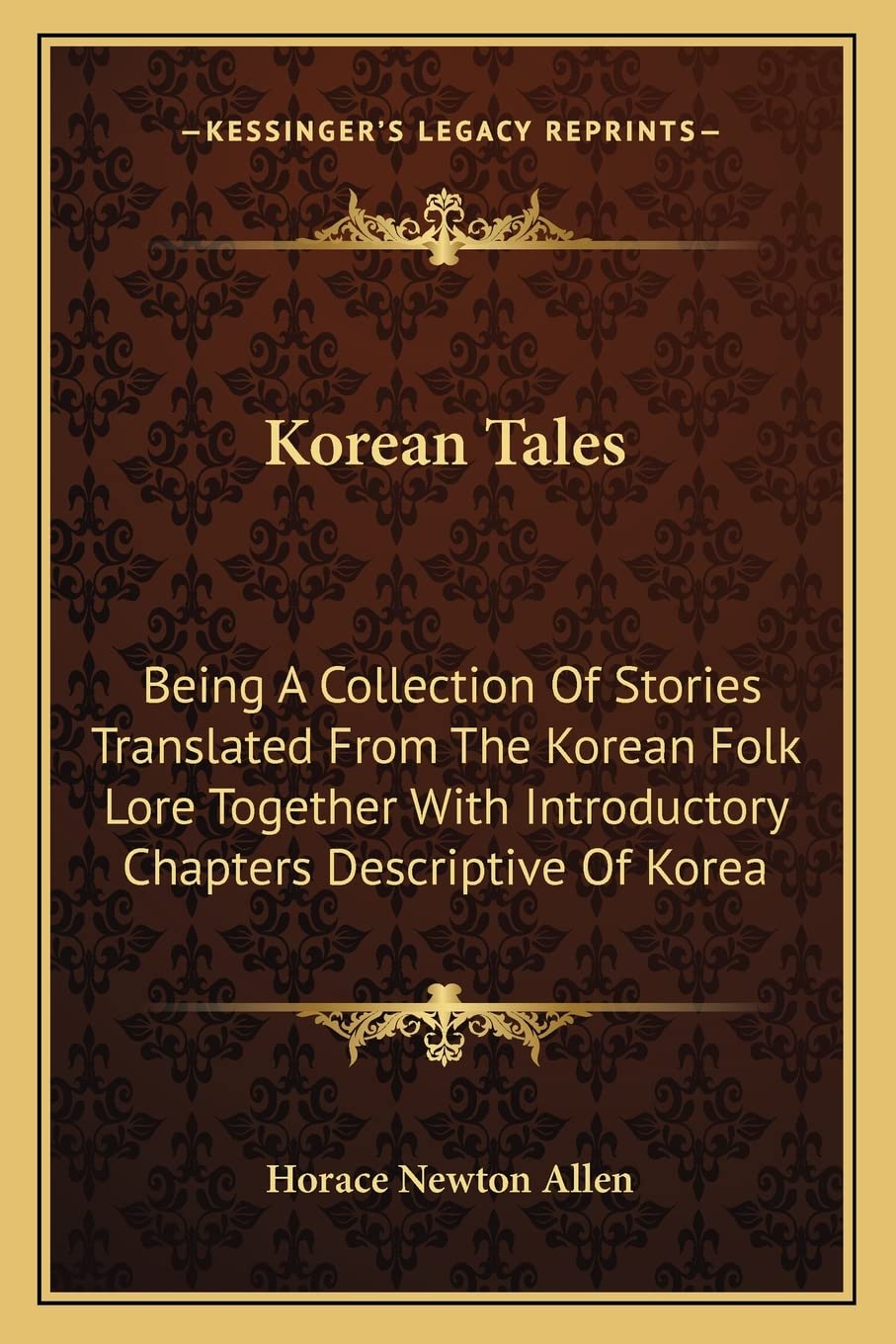 Amazon | Korean Tales: Being A Collection Of Stories Translated From ...