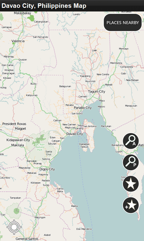 Davao City, Philippines - Offline Map - App on Amazon Appstore