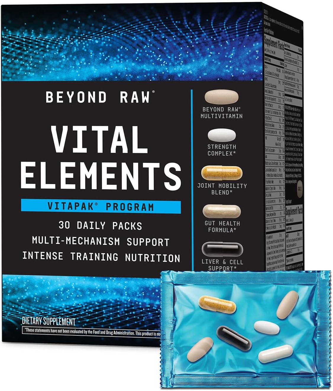 Amazon.com: BEYOND RAW Vital Elements Vitapak Program, Nutrition ...