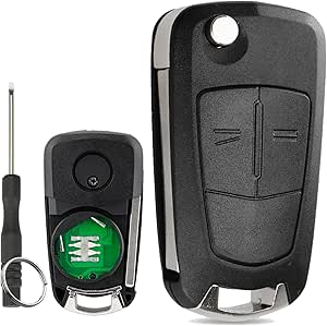 2 Buttons Car Remote Key Fob For Vauxhall Vectra C Vauxhall Signum Key ...