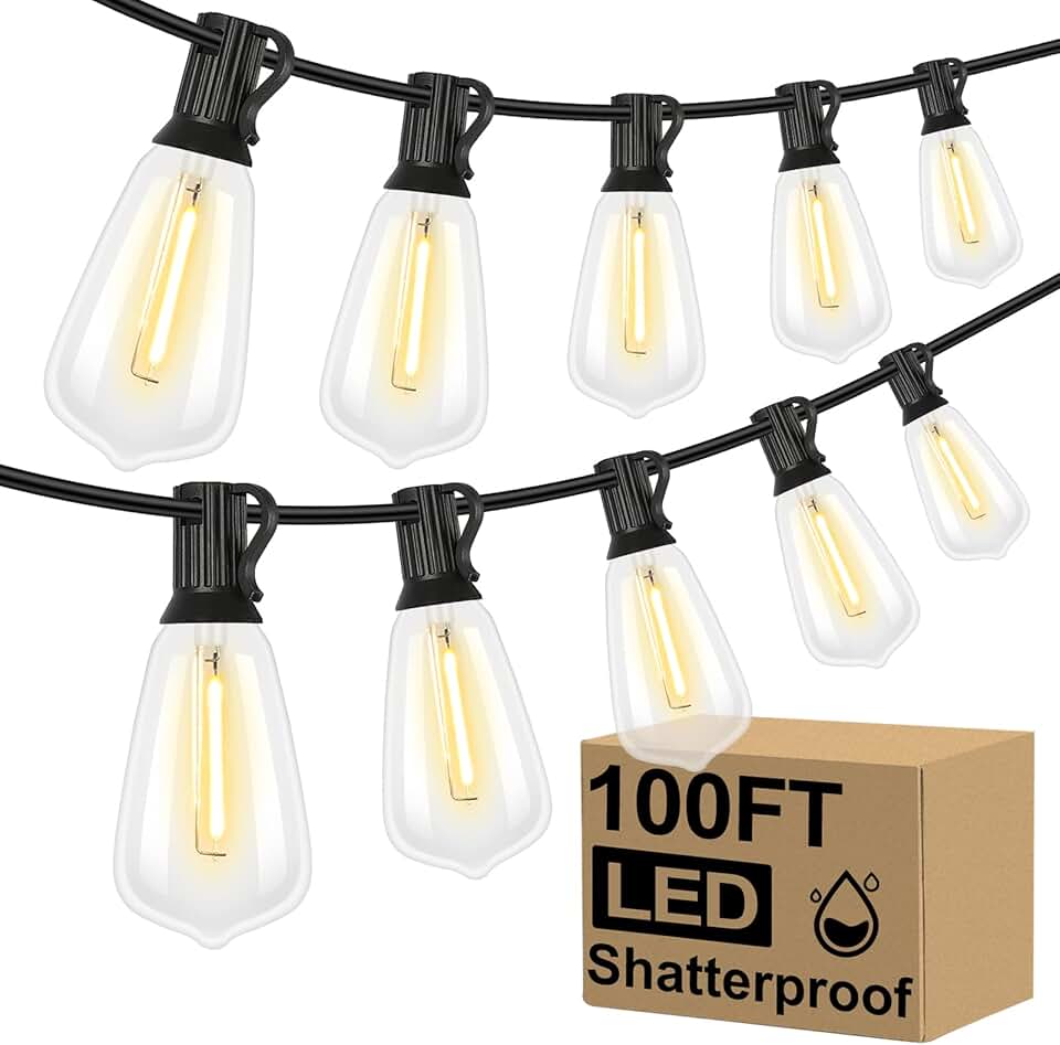 Amazon.com: Outdoor String Lights - Outdoor String Lights / Outdoor ...