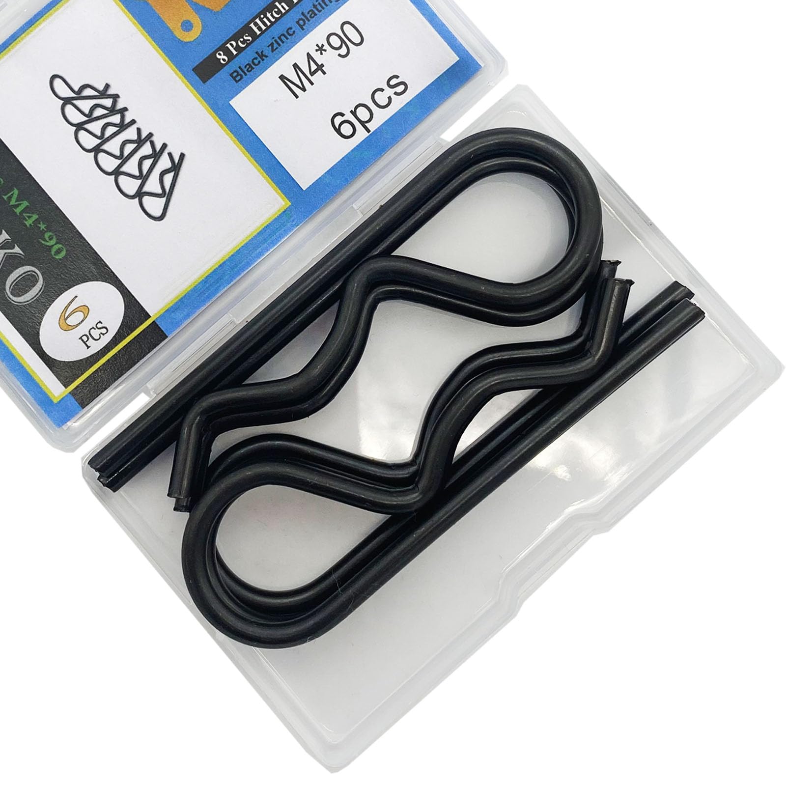 Snapklik.com : 6 Pcs Heavy Duty Hitch Pins Clip R Clips Spring ...