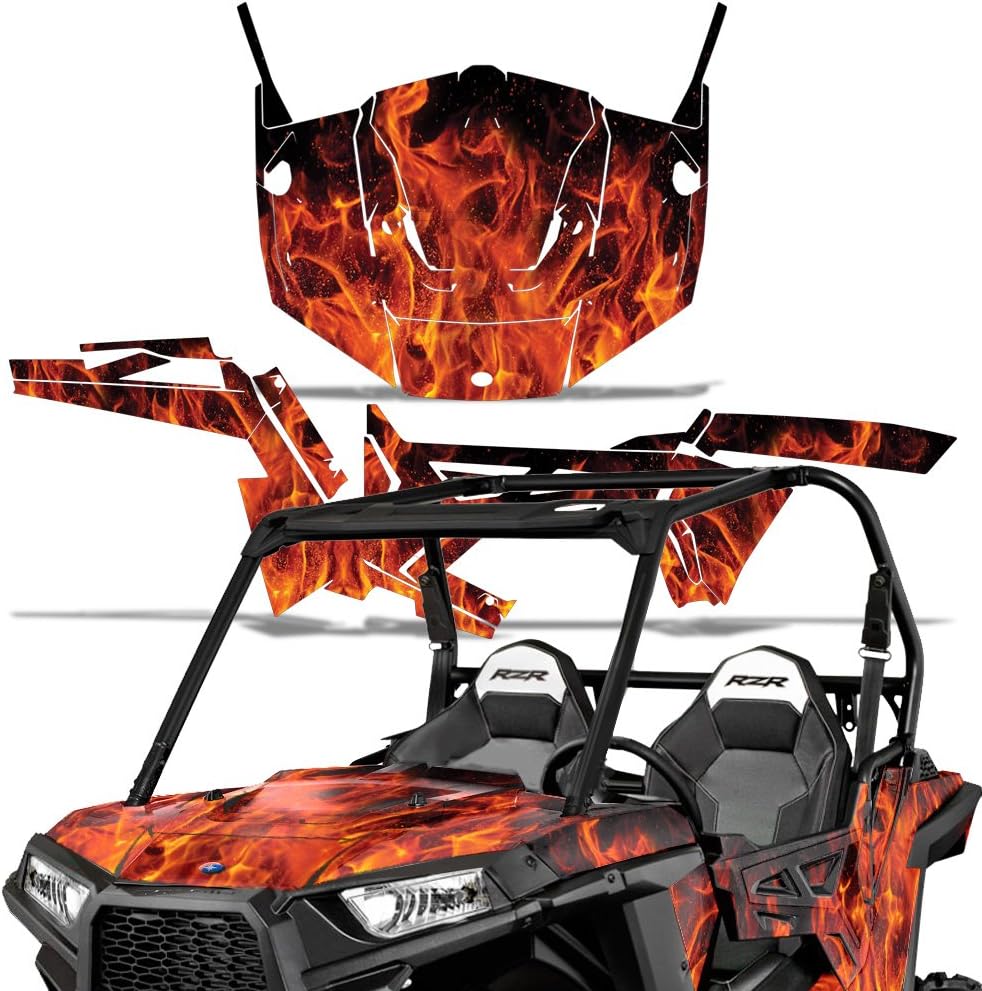 Amazon.com: Wholesale Decals UTV Graphics kit Sticker Decal Compatible ...