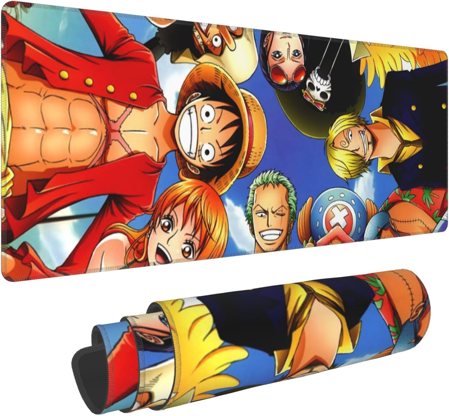 Amazon.com : LIBINUP Sewn Edge Extended Mouse Pad Gaming Mouse Pad ...