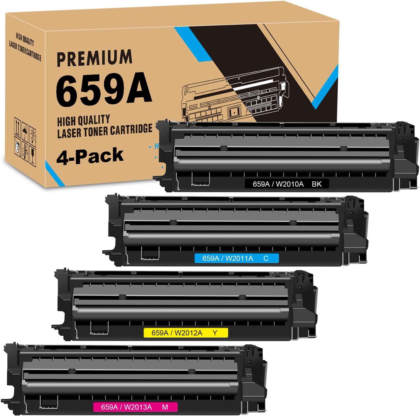 Amazon.com: VAMTAY Remanufactured 659A Toner Cartridge Replacement for ...