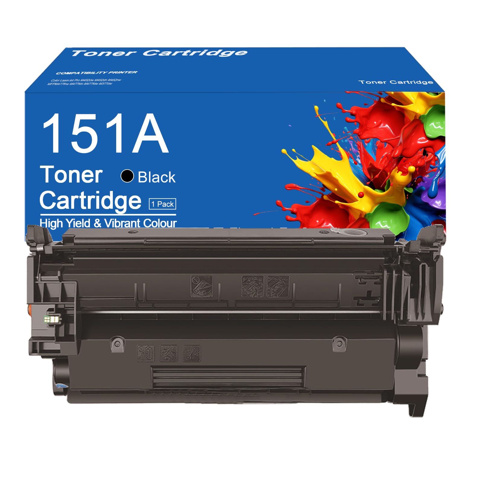 Amazon.com: 151A Toner Cartridge Compatible for HP 151A W1510A Black ...