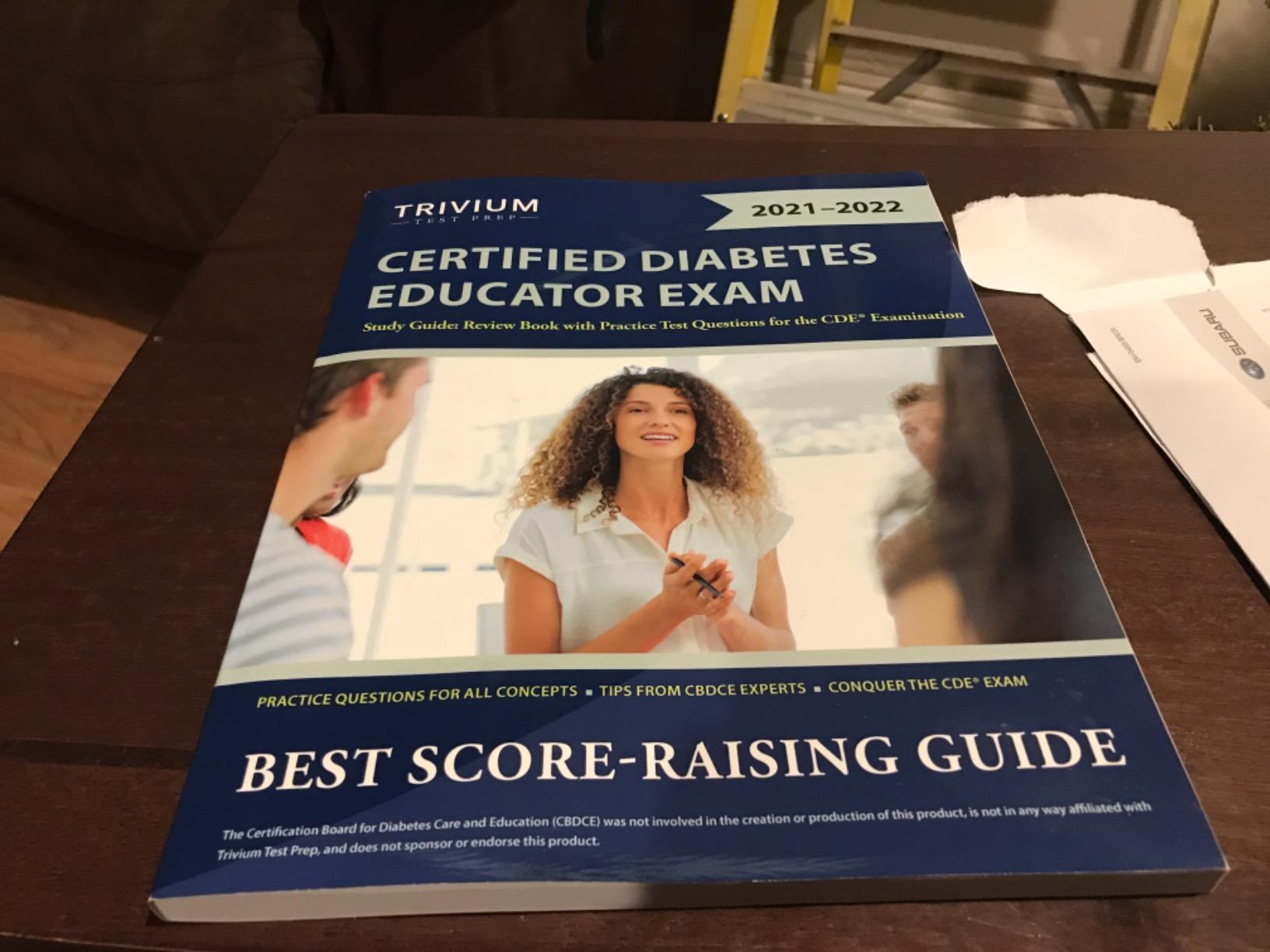 Certified Diabetes Educator Exam Study Guide: Review Book with Practice ...