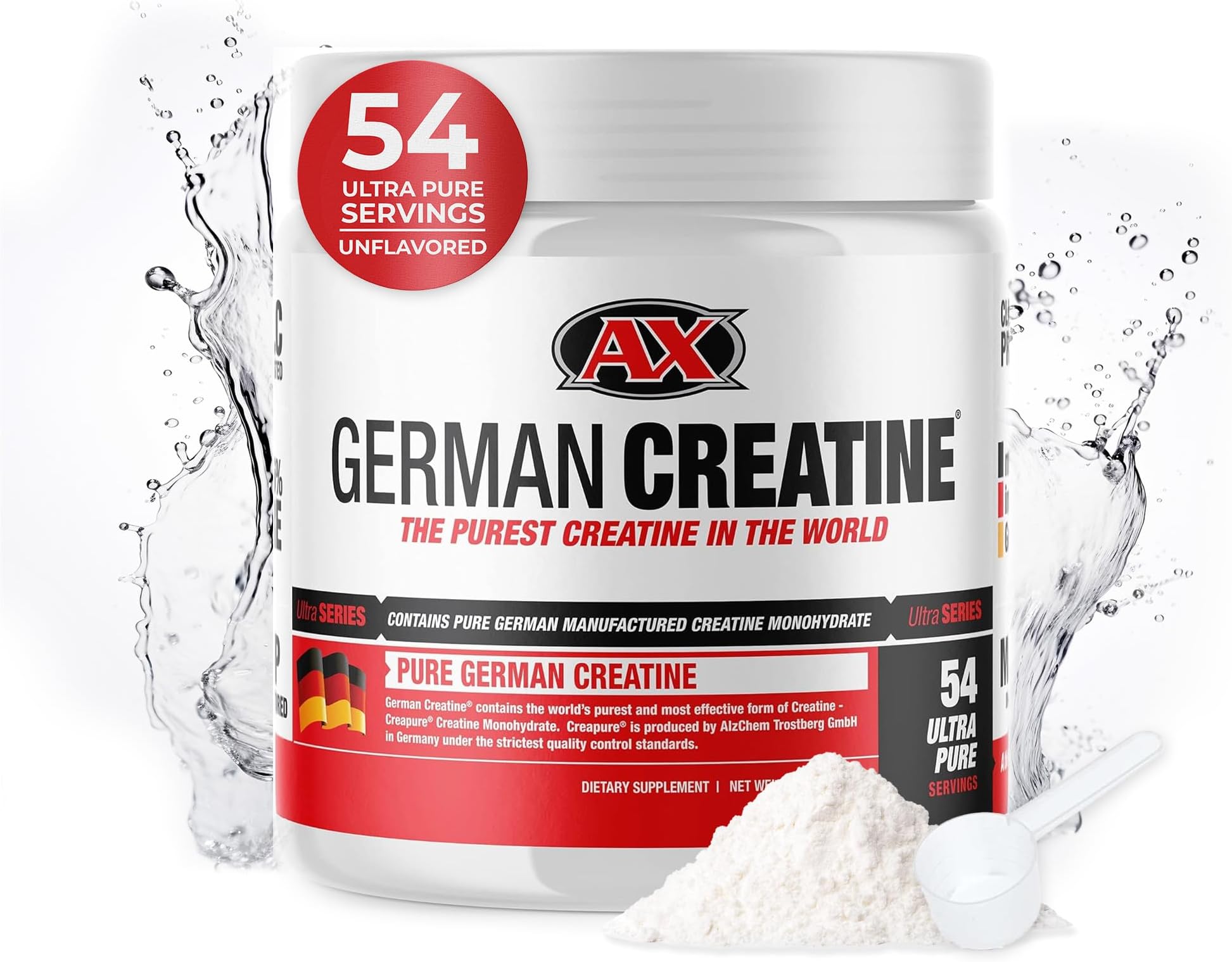 Amazon.com: German Creatine - Micronized Creatine Monohydrate Powder ...