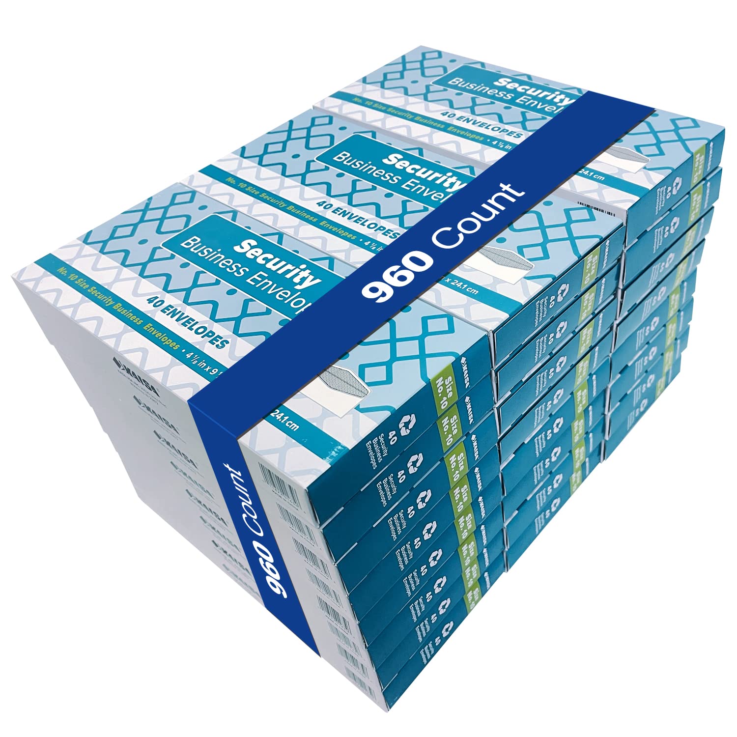 Snapklik.com : KAISA #10 Security Business Envelopes 4-1/8 X 9-1/2 ...