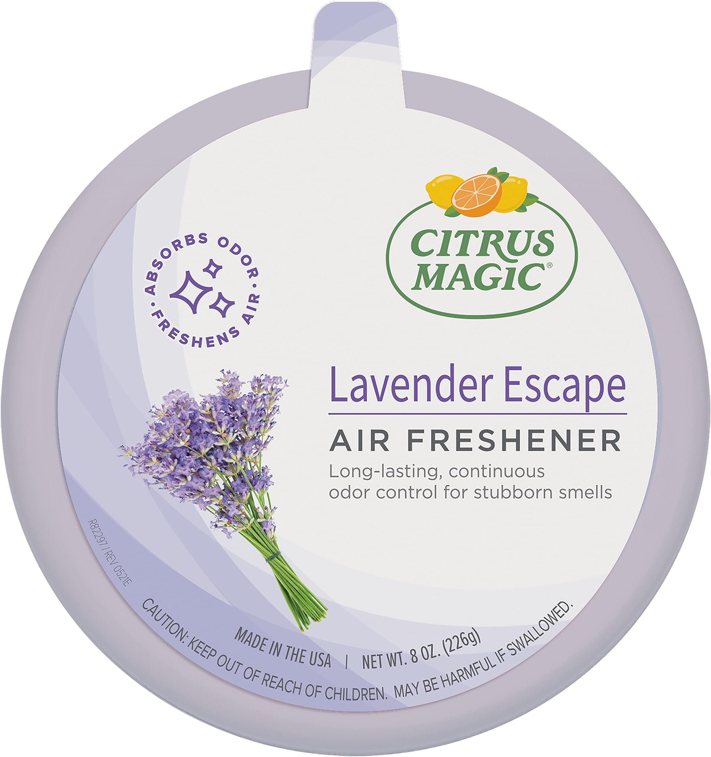 Amazon.com: Citrus Magic Lavender Solid Escape Odor Absorber, 8-Ounce ...