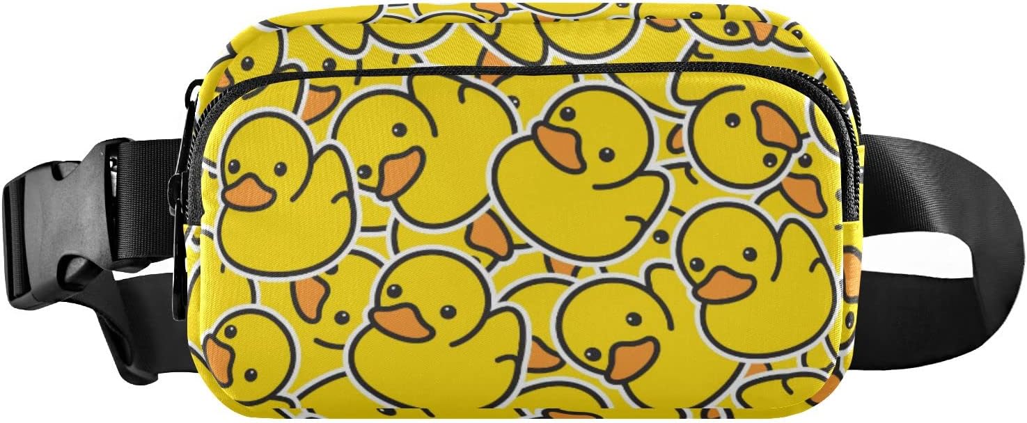 Amazon.com | Rubber Duck Fanny Pack for Women Men Crossbody Belt Bag Fashion Waist Packs Purse ...
