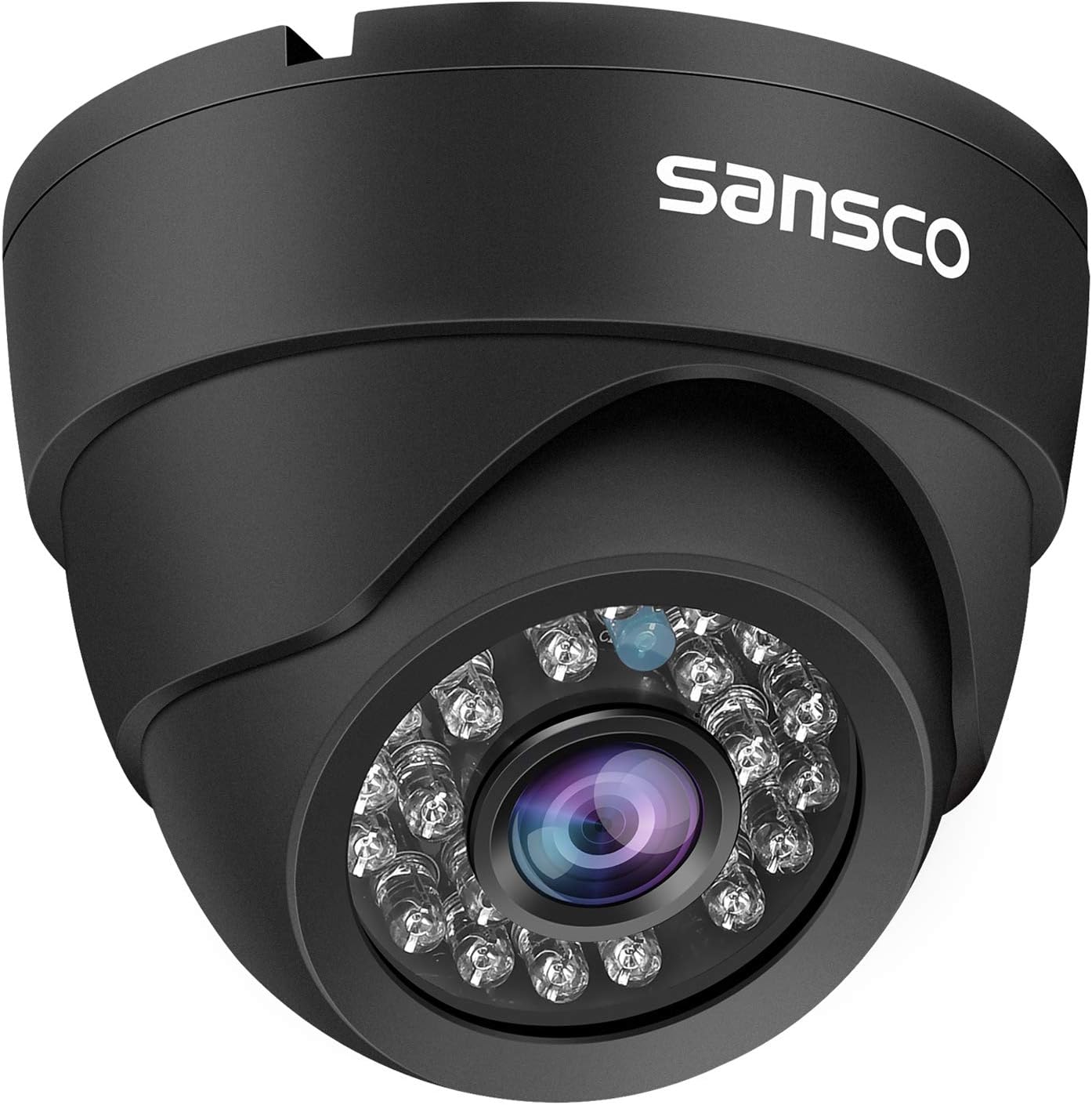 SANSCO 2MP HD CCTV Security Dome Camera | AHD 1920x1080p Pixels IP66 ...