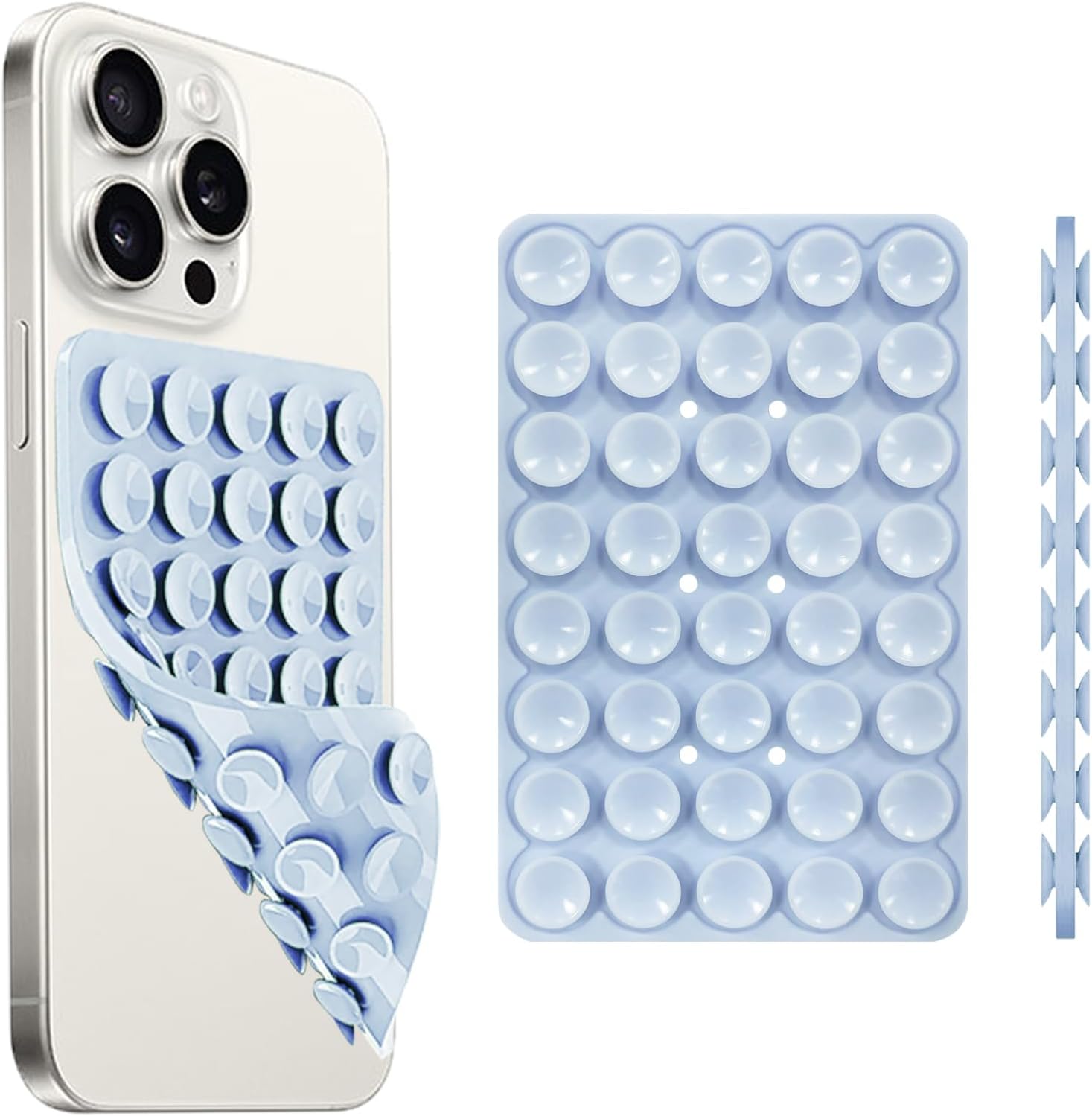 Amazon.com: Yojaro Silicone Suction Cup Phone Case Mount Double Sided ...