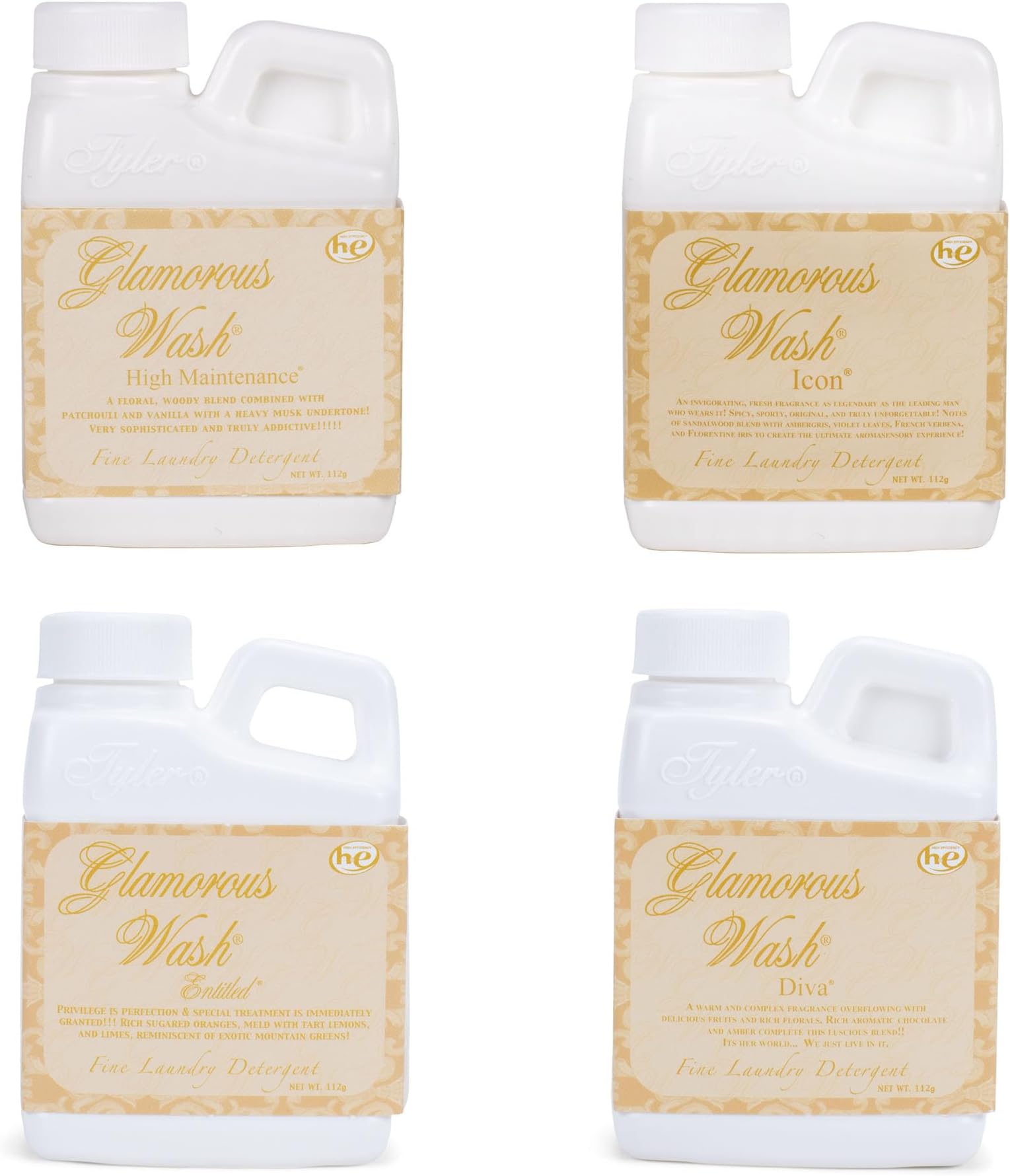 Amazon.com: ICON Fragrance Glamorous Wash 128 oz (Gallon) Fine Laundry ...