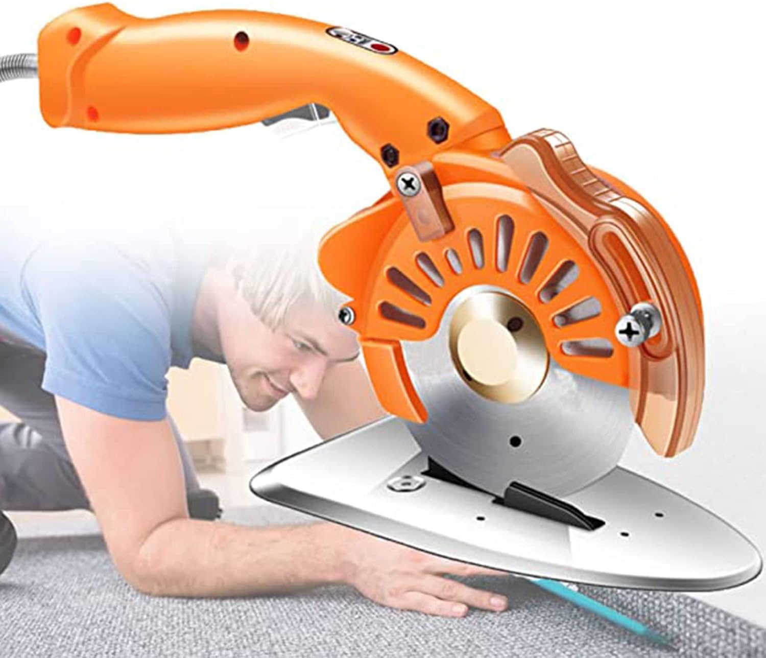 Amazon.com: SSQUZA Electric Fabric Rotary Cutter Speed Adjustable ...