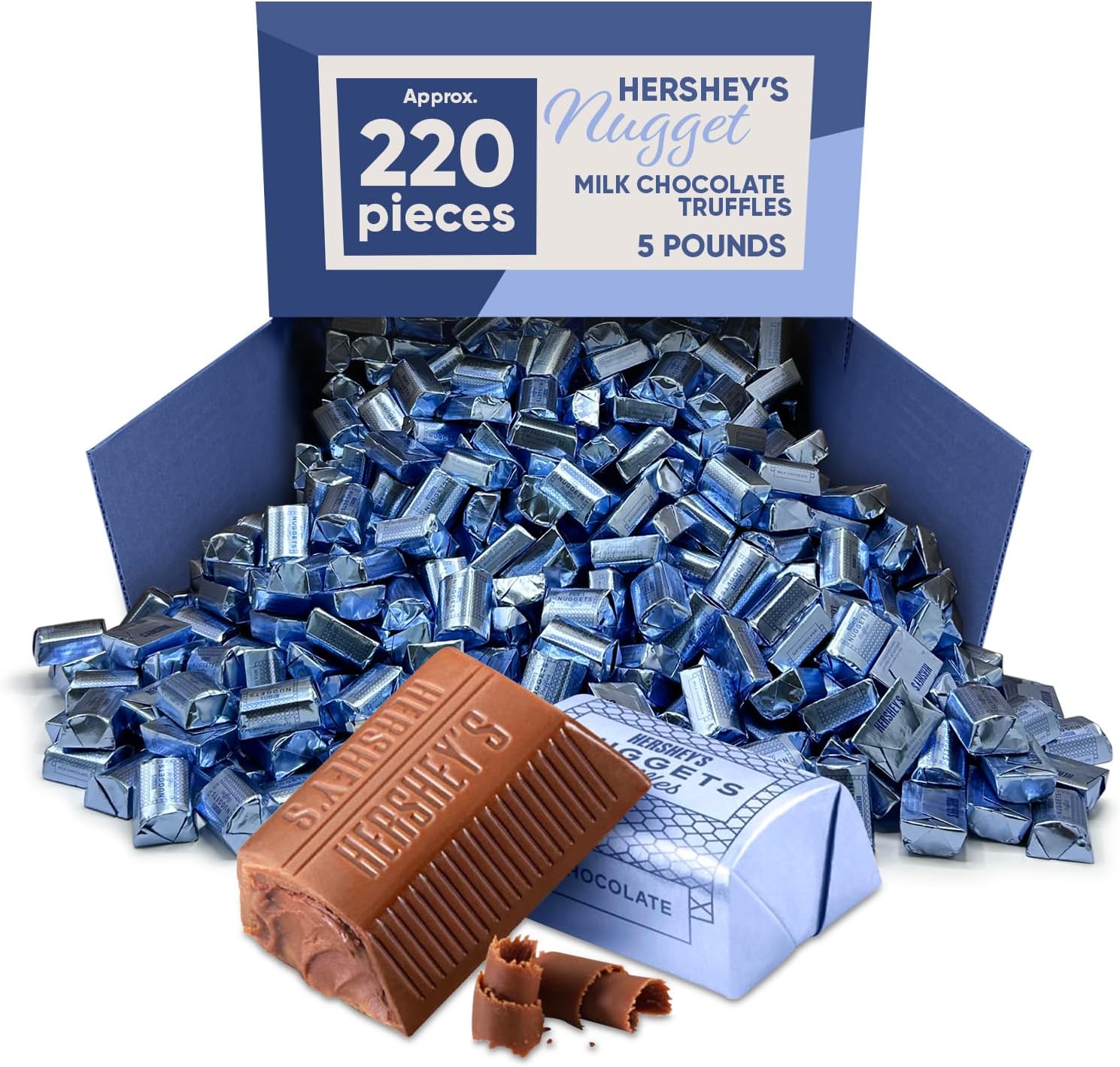 Amazon.com: 90ct DIY It's A Boy Candy Blue Kisses for Baby Shower and 1 ...