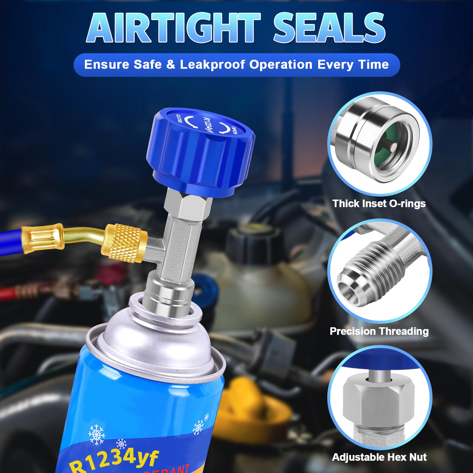 Snapklik.com : Boltigen R1234YF Can Tap, R1234YF Self-Sealing And ...