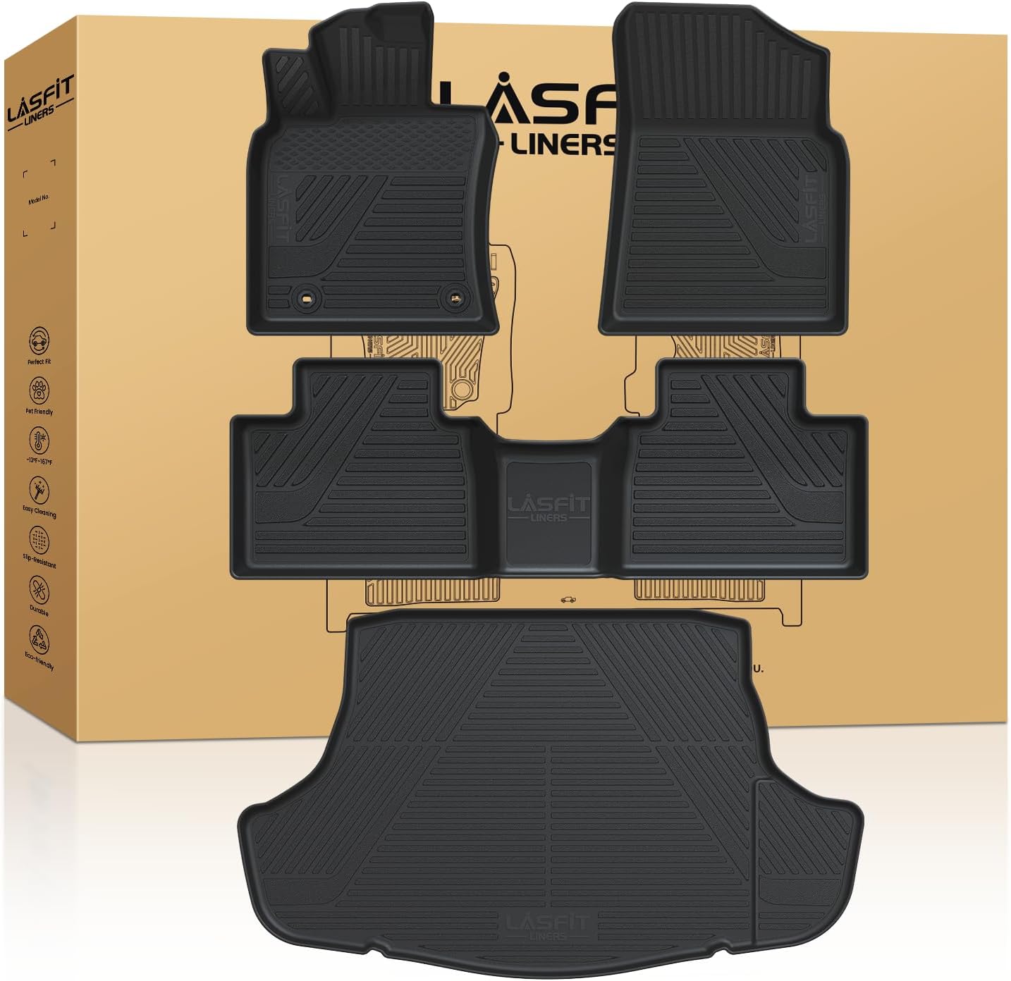 Amazon.com: Naibeve Floor Mats for Toyota Crown Signia 2025 - All ...