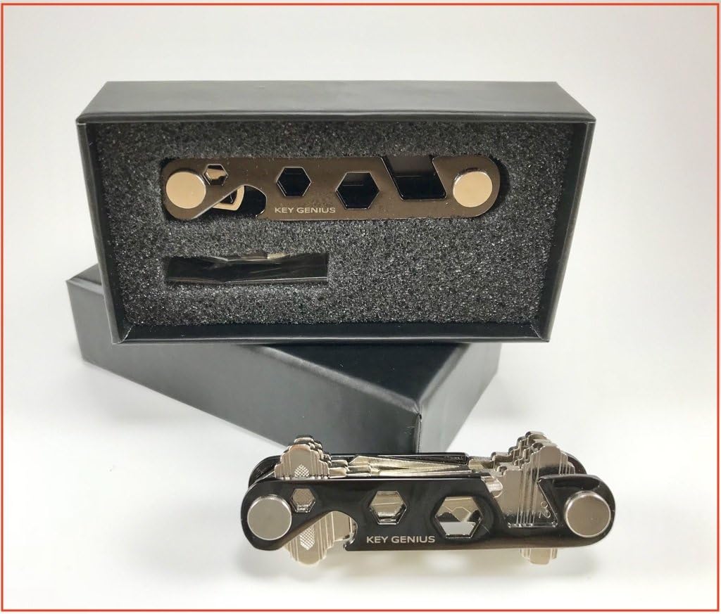 Amazon.com : Compact Key Chain Holder & Organizer by Key Genius. A Key ...