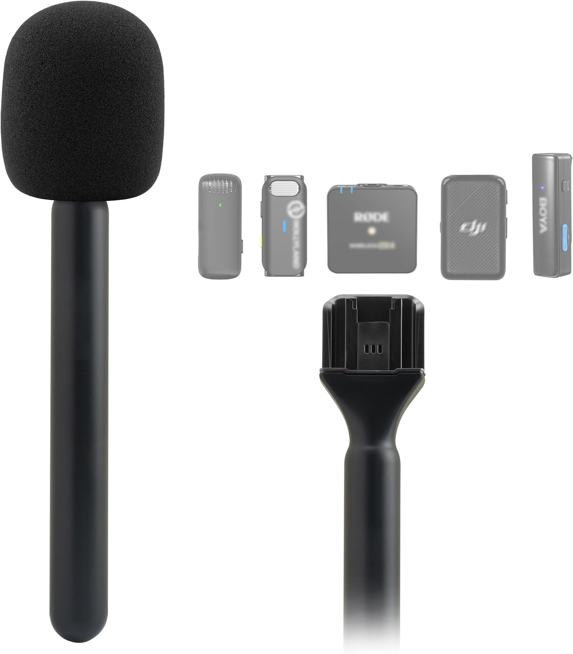 Amazon.com: JCMOYUTY for Dji Handheld Mic Adapter, Stand for DJI/RODE ...