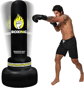 Freestanding Punching Bags for Adults - 69" Standing Punching Bag - Men ...