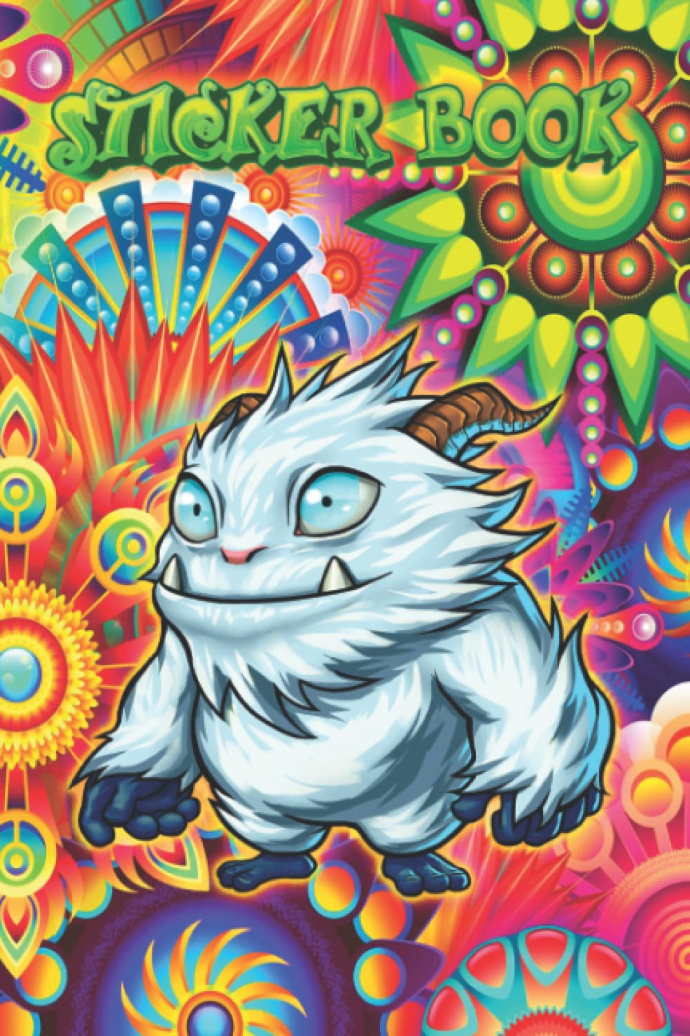 Buy Sticker Book: Chibi yeti stickers book for kids,Permanent Kawaii ...