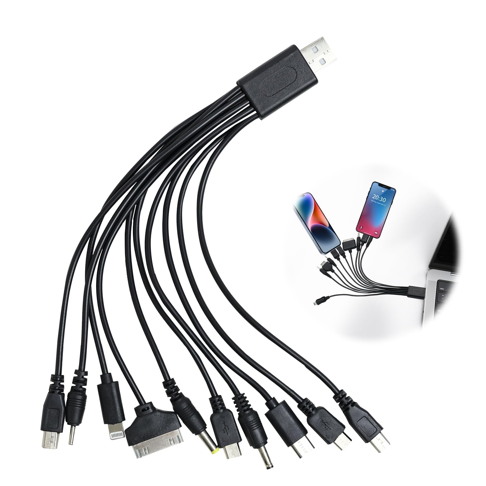 10 In 1 Universal Multifunctional Usb Phone Charger Cable Multi ...