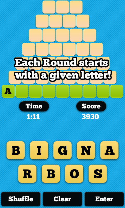 Word Pyramid - App on Amazon Appstore