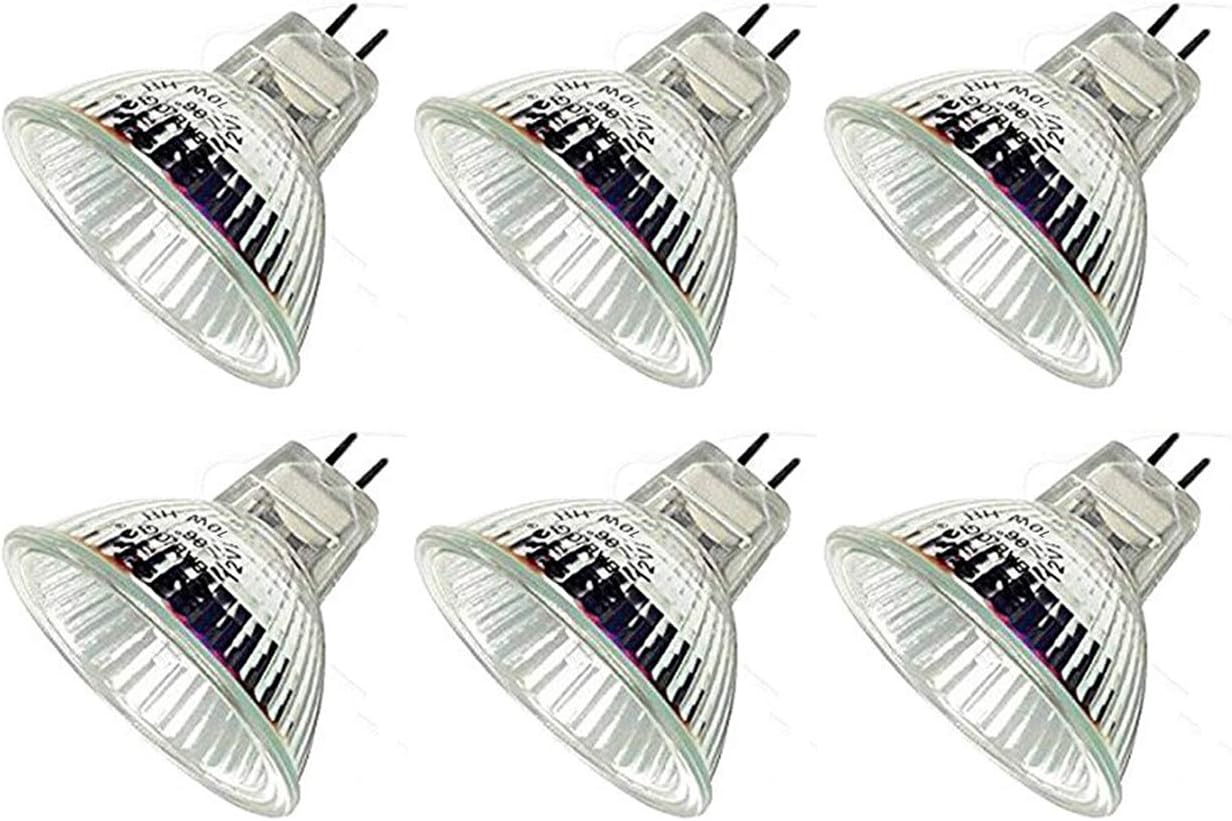 KOR (Pack of 2) 10 Watt MR11 12 Volt Precision Halogen Reflector Fiber ...