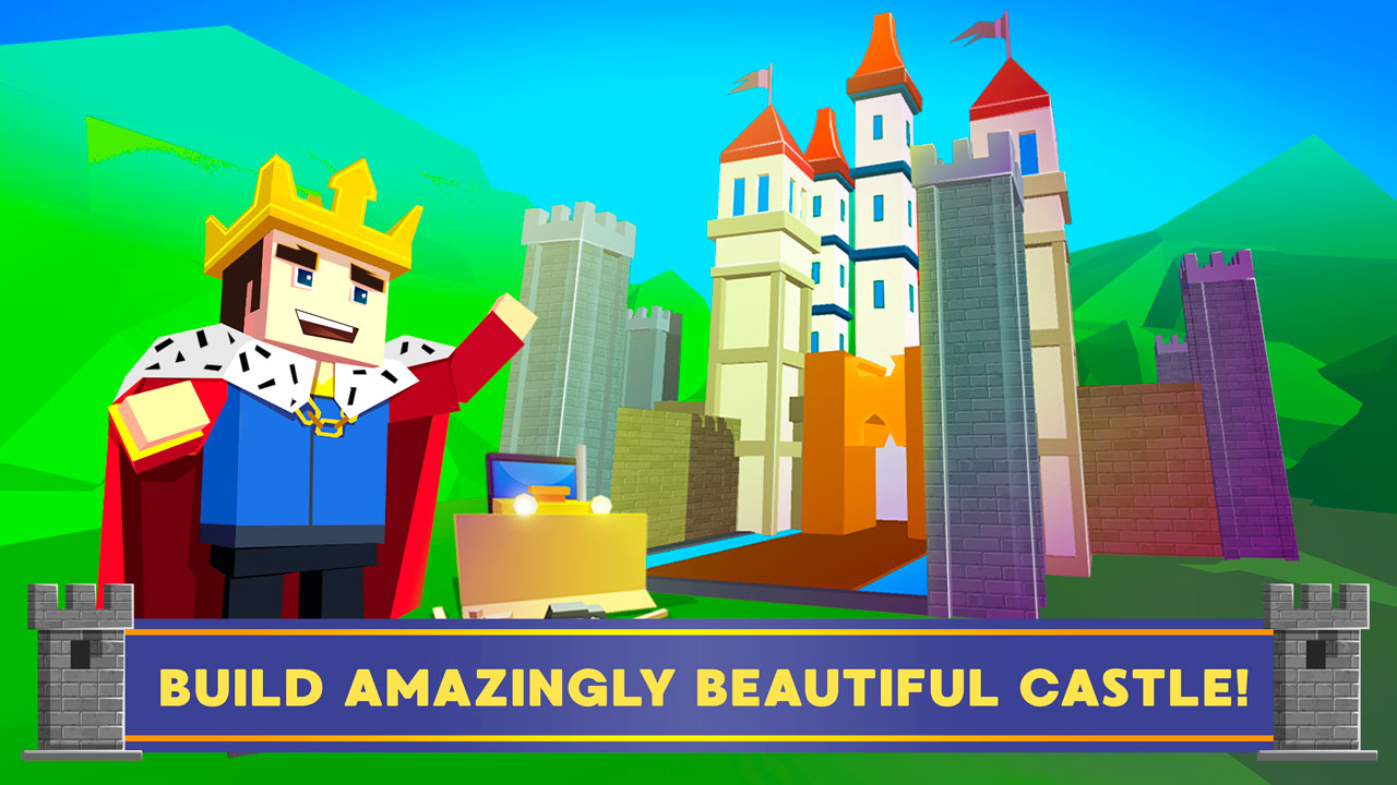 Heavy Construction Crew: Blocky Castle Building Simulator For Boys And ...