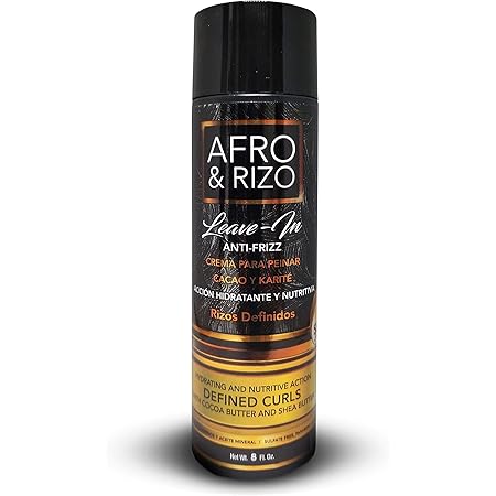 Amazon.com: Afro & Rizo Leave-In 8oz : Belleza y Cuidado Personal