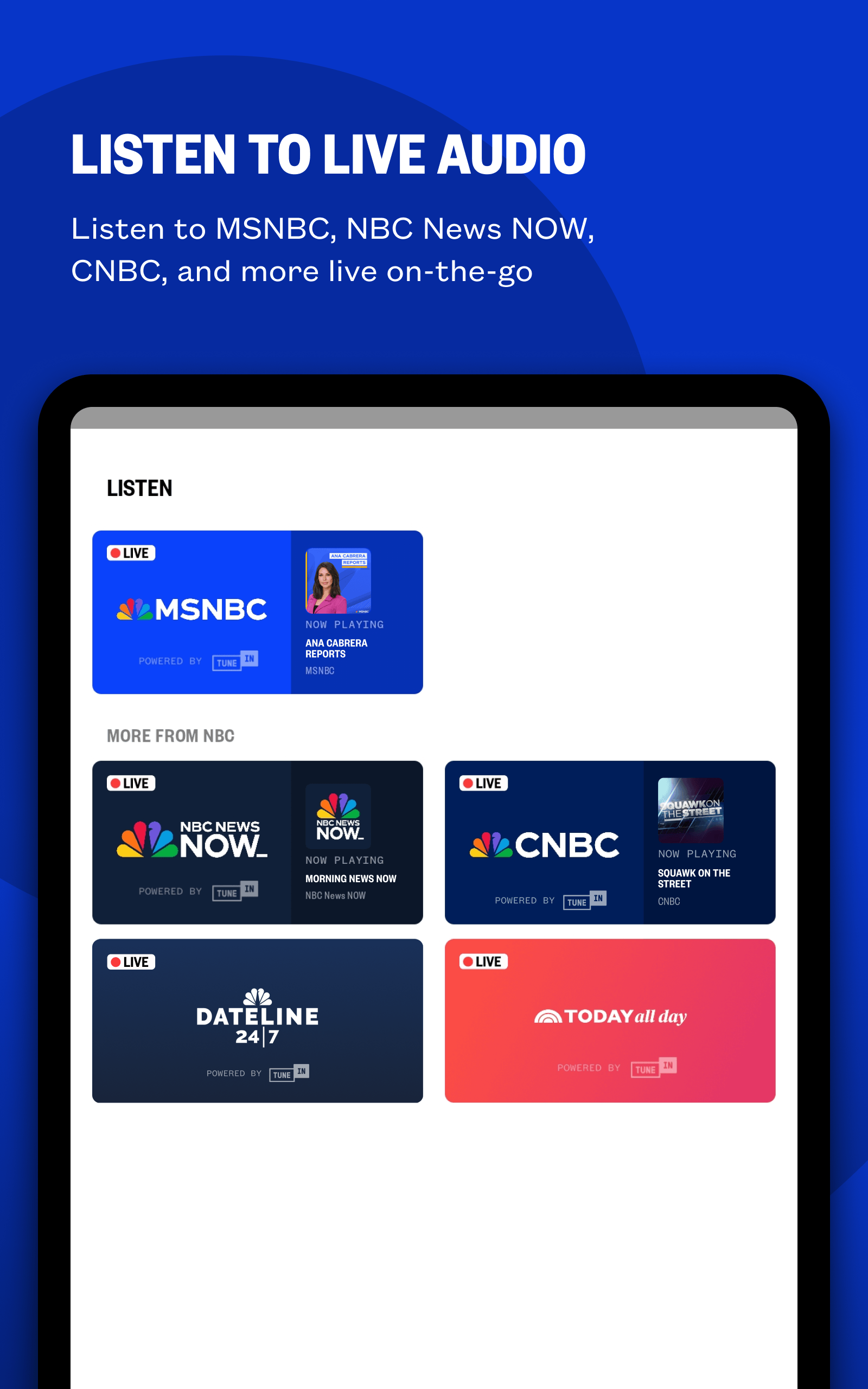 MSNBC: Watch Live & Analysis - App on Amazon Appstore