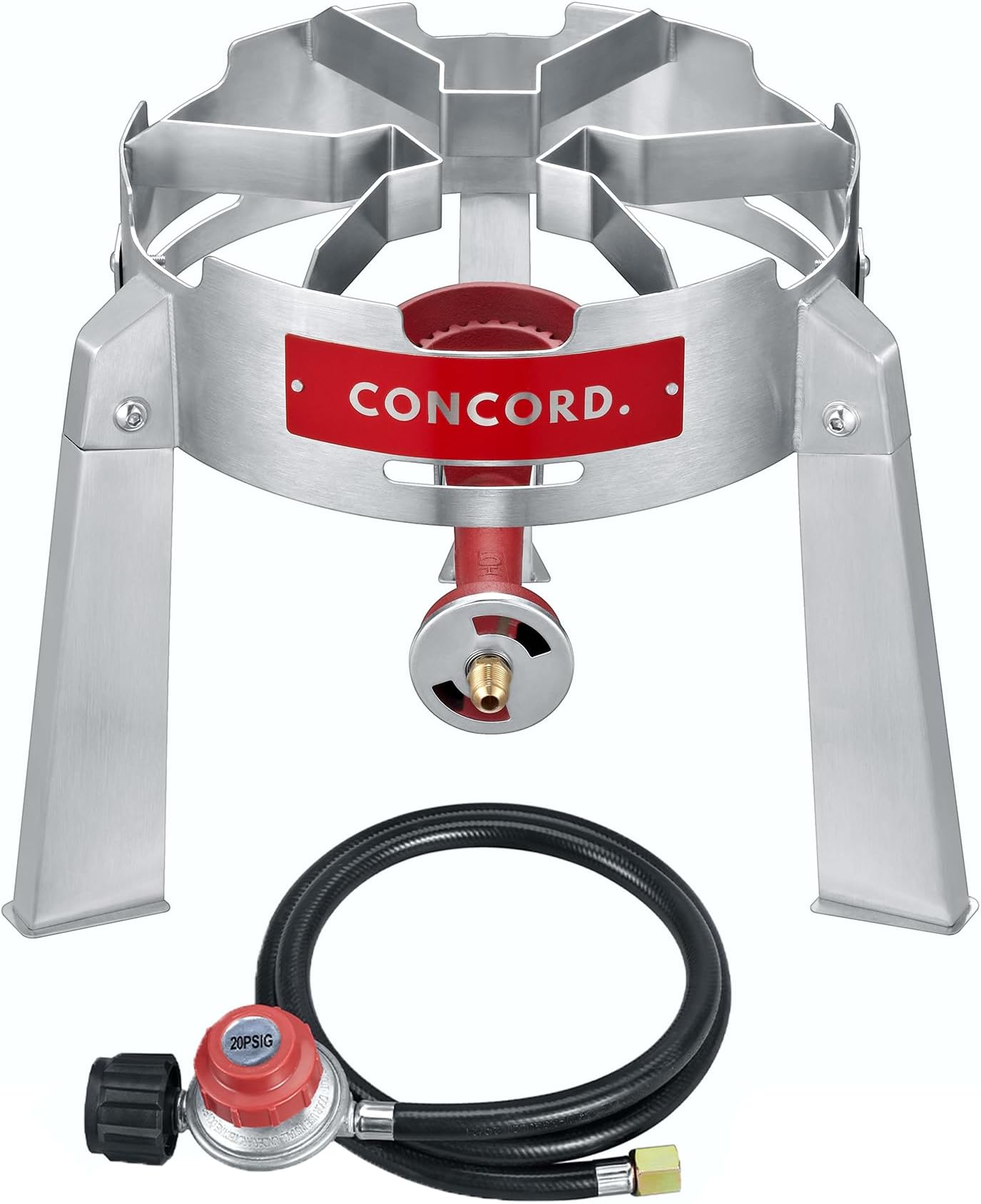 Amazon.com : ARC Stainless Steel Single Propane Burner With 200,000BTU ...