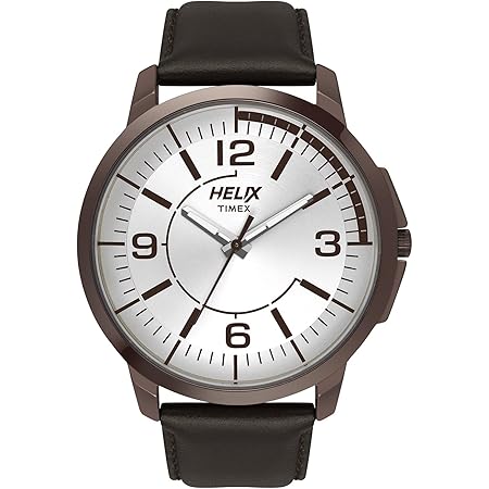 Buy Helix Analog Silver Dial Men's Watch-TW027HG14 at Amazon.in