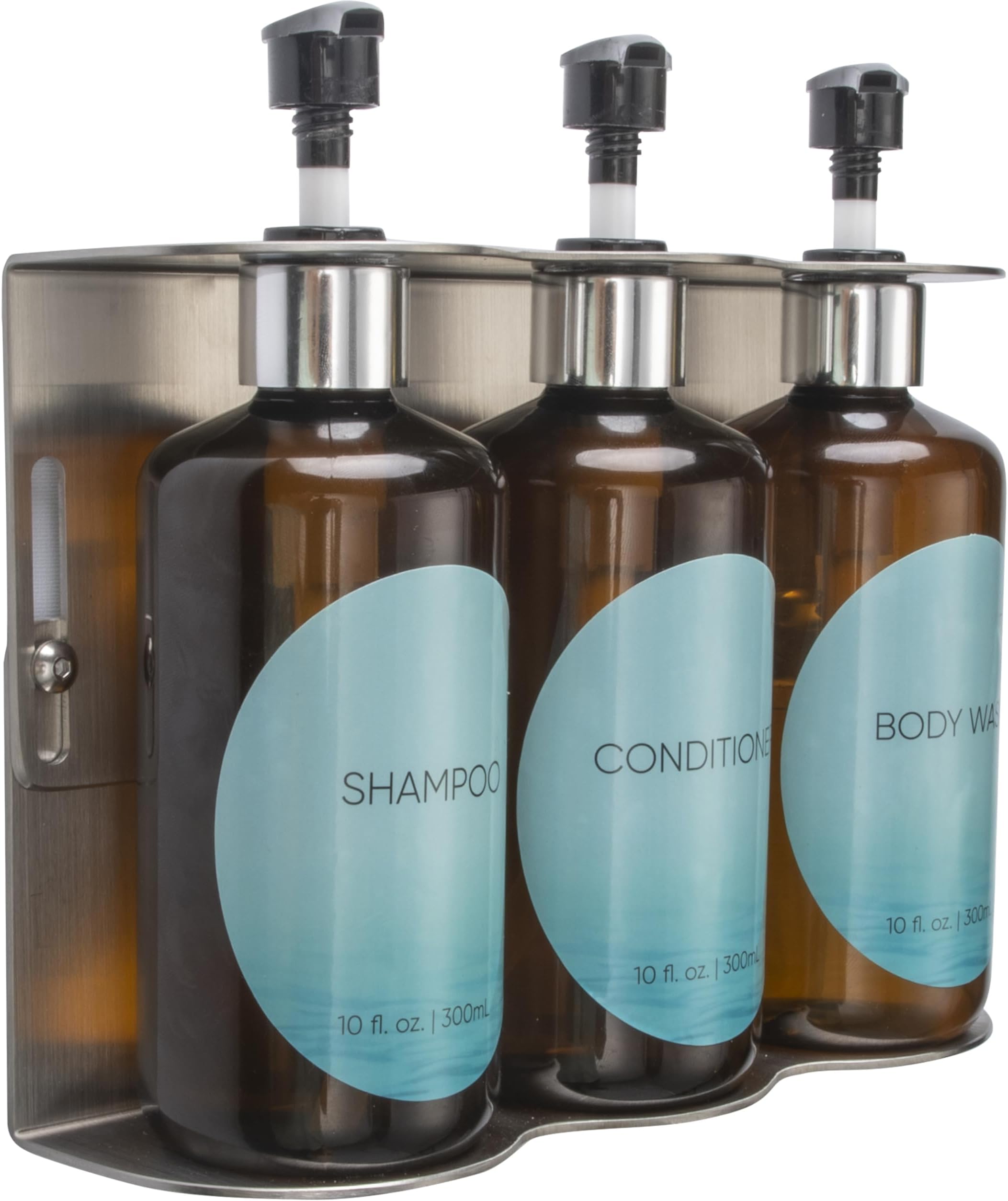 Amazon.com: GammaSellers Wall-Mounted Pump Dispenser Set - Dispensing ...