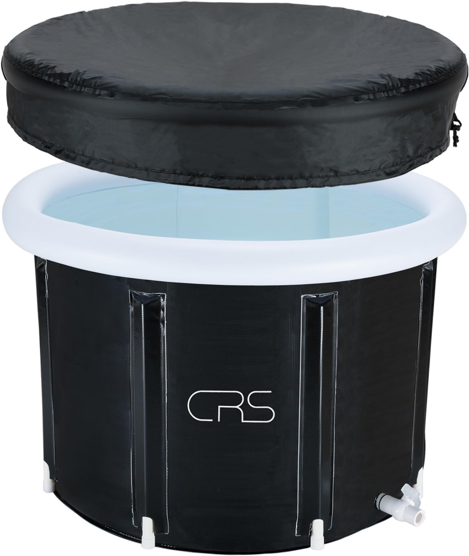 NIEST Eisbaden 376L, Faltbare Eistonne mit Deckel für Athleten, 4 ...