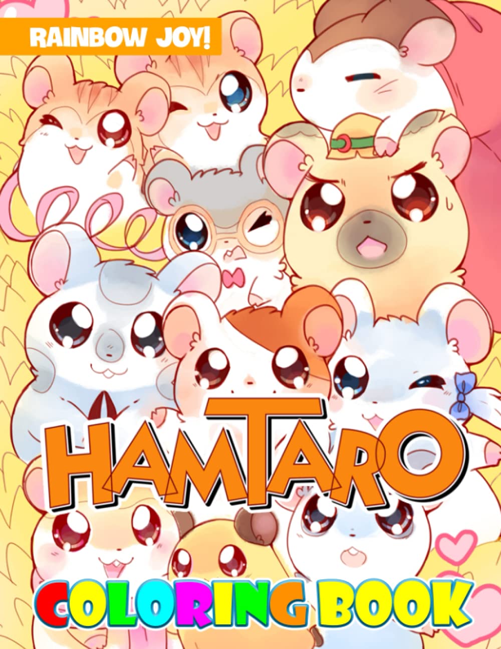 Rainbow Joy! - Hamtaro Coloring Book: Adorable And Vivid Illustrations ...
