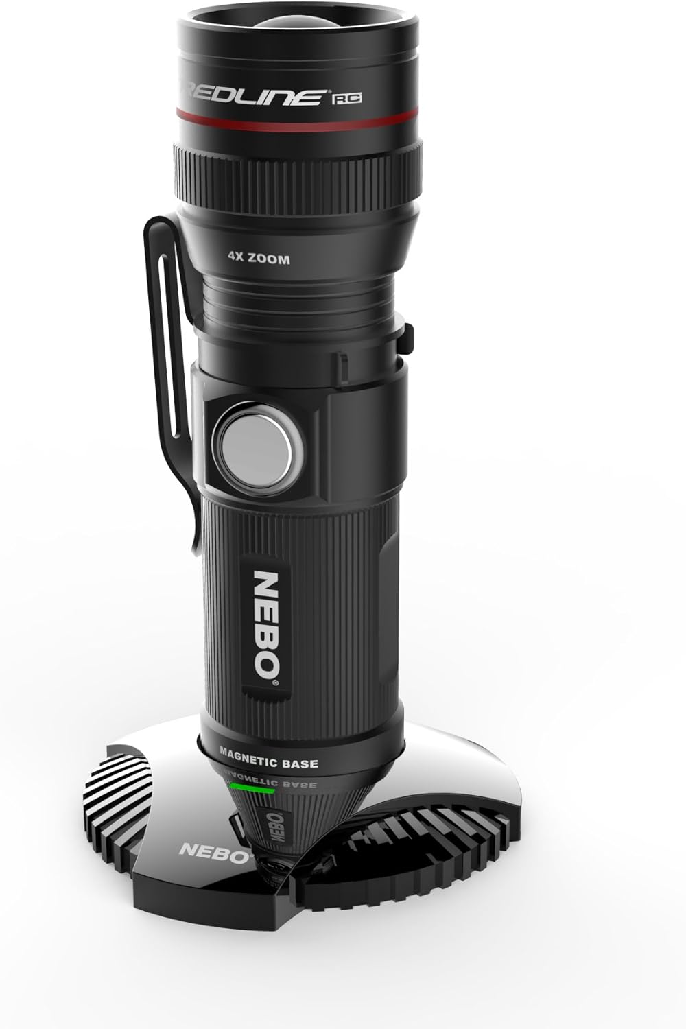 NEBO Redline RC Flashlight with Mag Dock 6392,Black,Small : Amazon.co ...