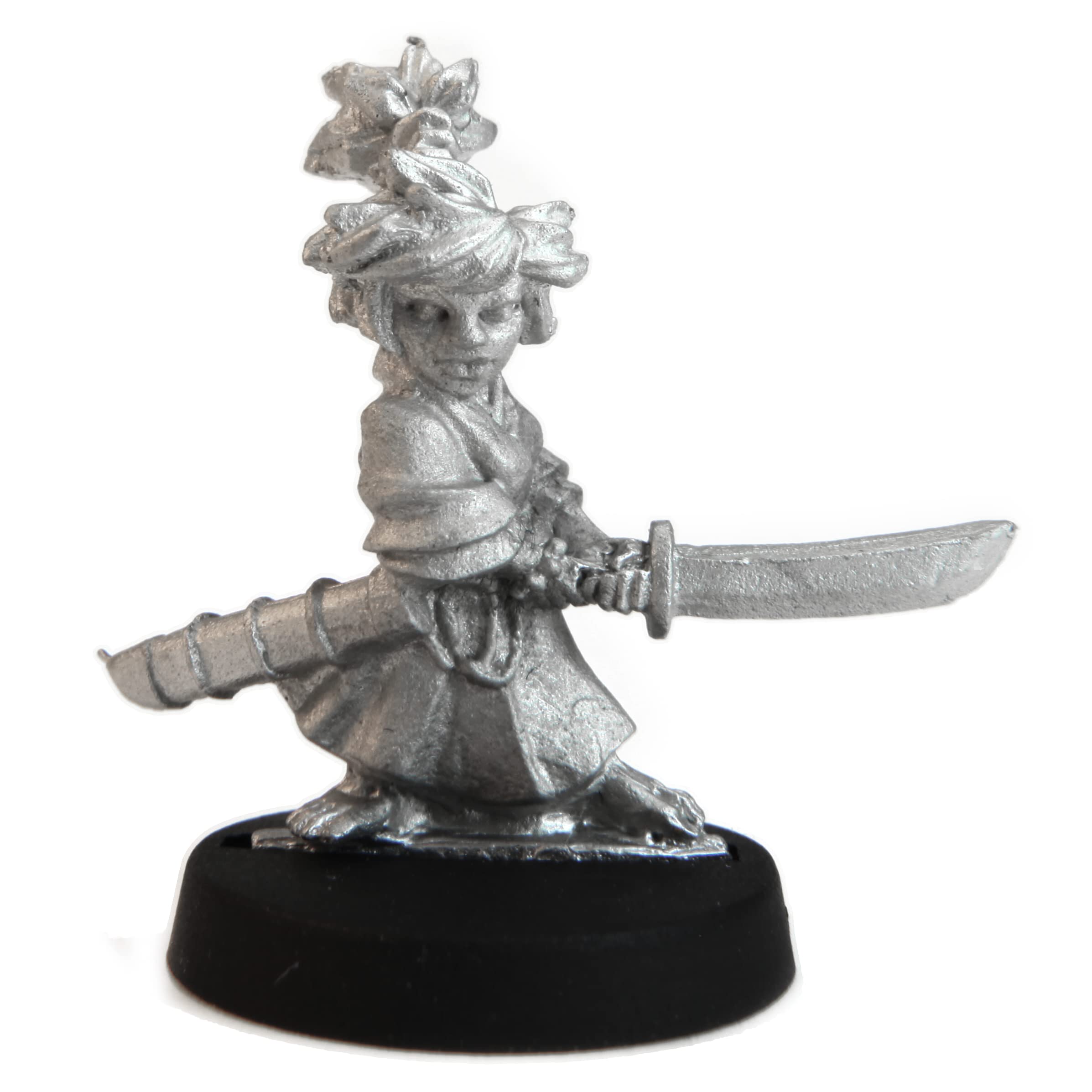 Buy Stonehaven Halfling Samurai Female Miniature Figure (for 28mm Scale ...