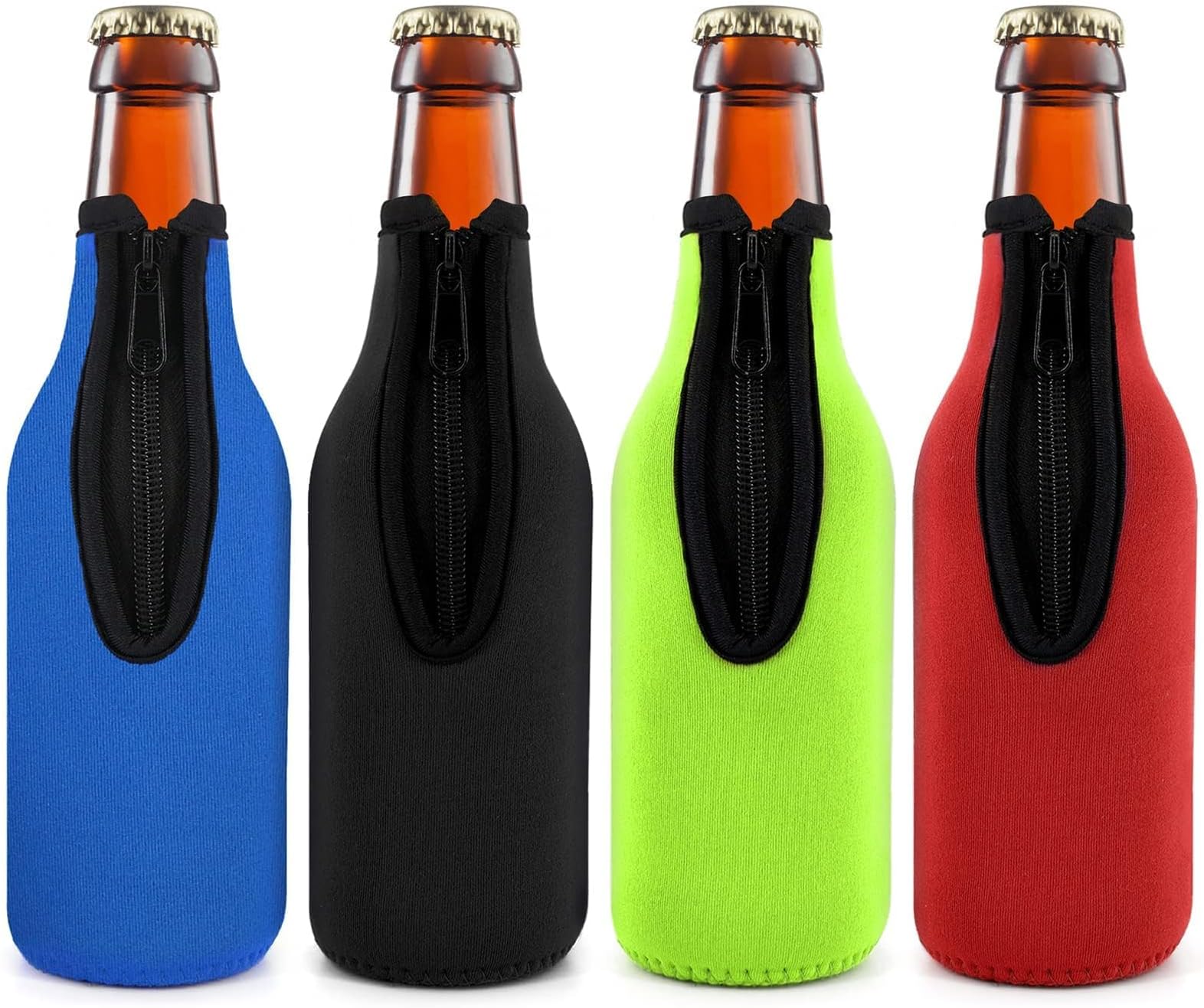 Amazon.com: 24 Pack Sublimation Blank Beer Bottle Insulator Sleeve Can ...