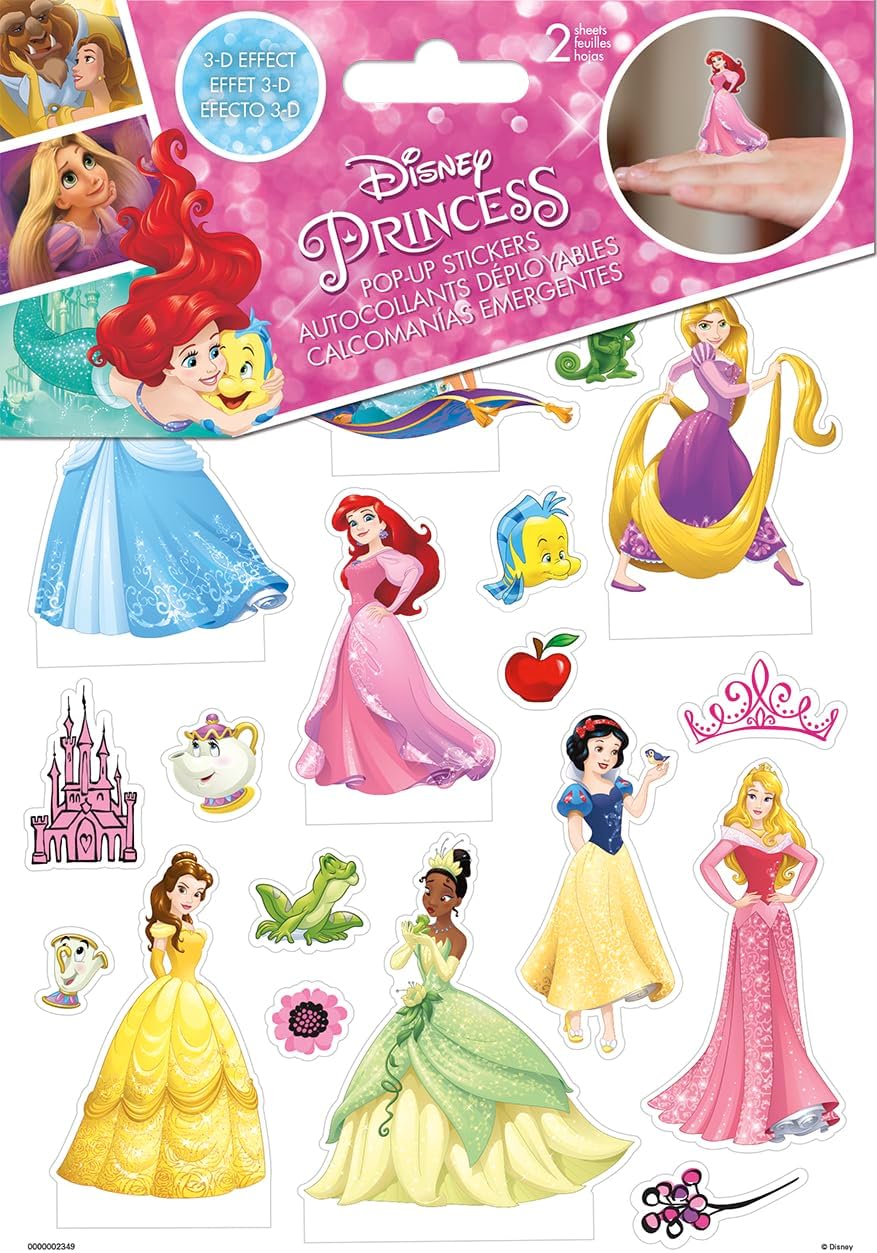 Amazon.com: Disney Princess - Pop Up Stickers : Toys & Games