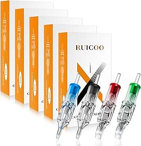 100Pcs 3RL, 5RL, 7RL, 9RL, 7RS, 9RS, 7M1, 9M1, 9RM, and 11RM Mixed Size ...