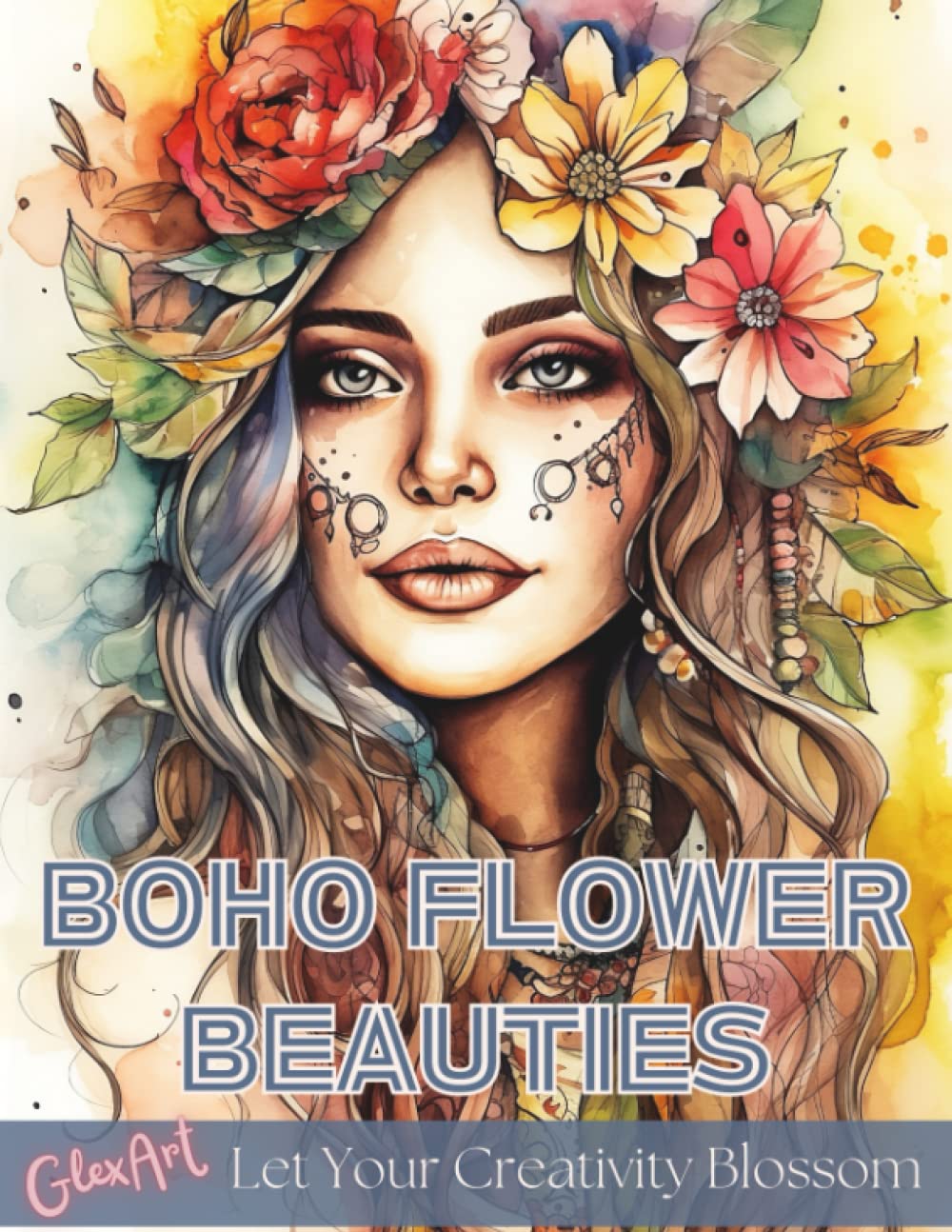 Amazon.com: Boho Beauties Coloring Book for Adults and Teens ...